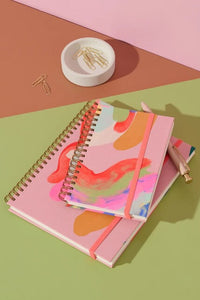 Hand Painted B5 Notebook | Kariella