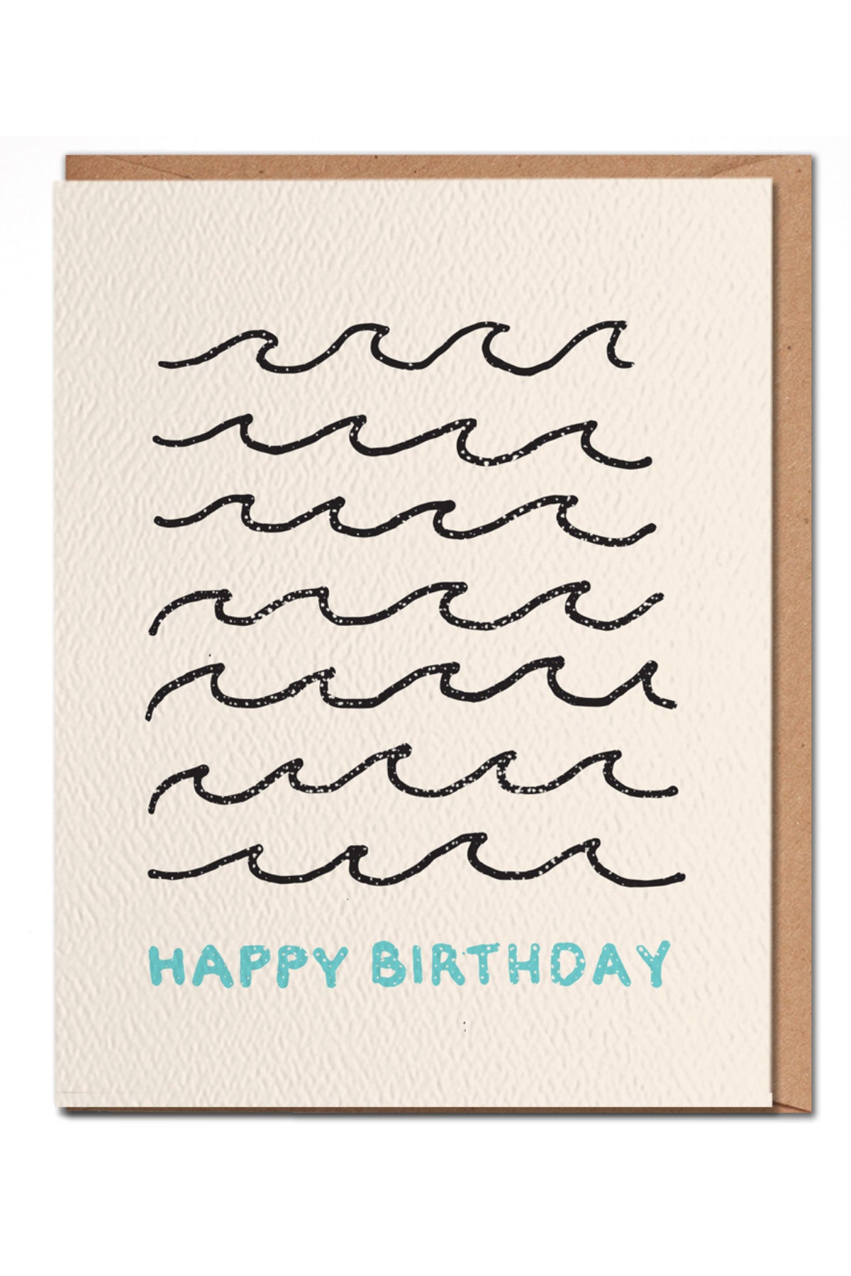 Happy Birthday Wave Card | Kariella